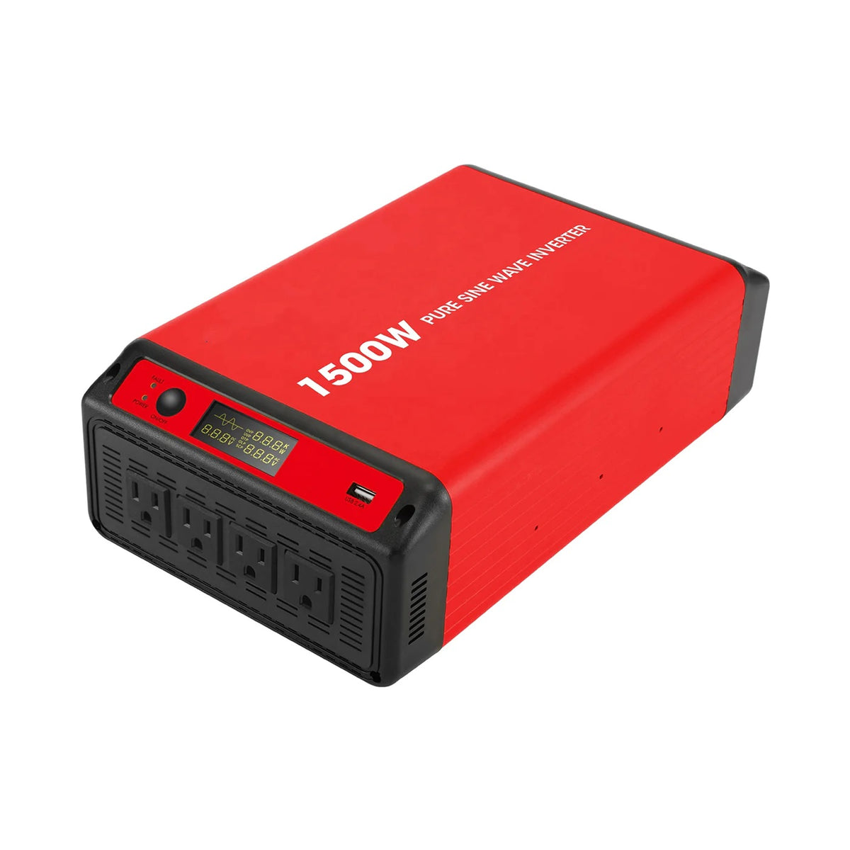 ACOPower 1500W Power Inverter 12VDC to 120VAC | Outbound Power