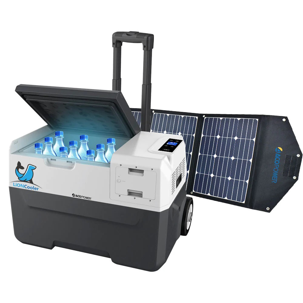ACOPower LiONCooler X30A Portable Solar Fridge/Freezer + 90W Solar Pan ...