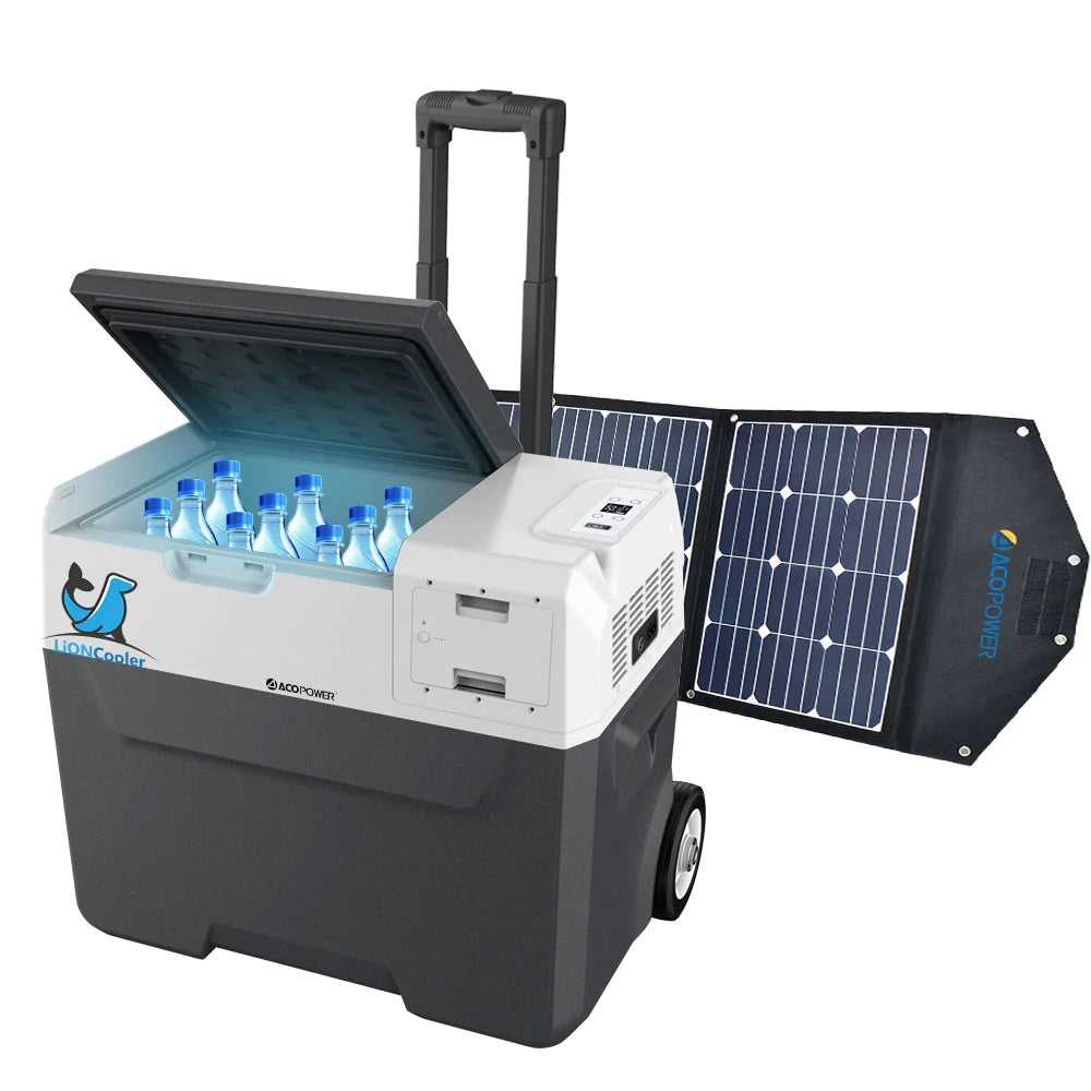 ACOPower LiONCooler X40A Portable Solar Fridge/Freezer + 90W Solar Pan ...