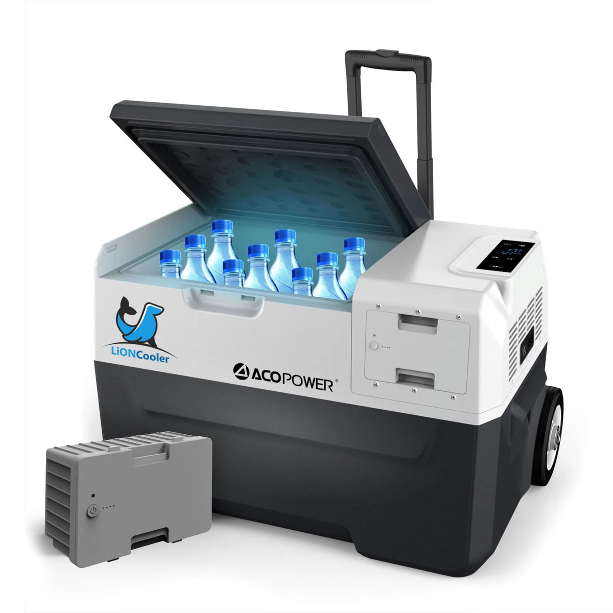 ACOPower LiONCooler X30A Portable Solar Fridge/Freezer + Extra Backup ...