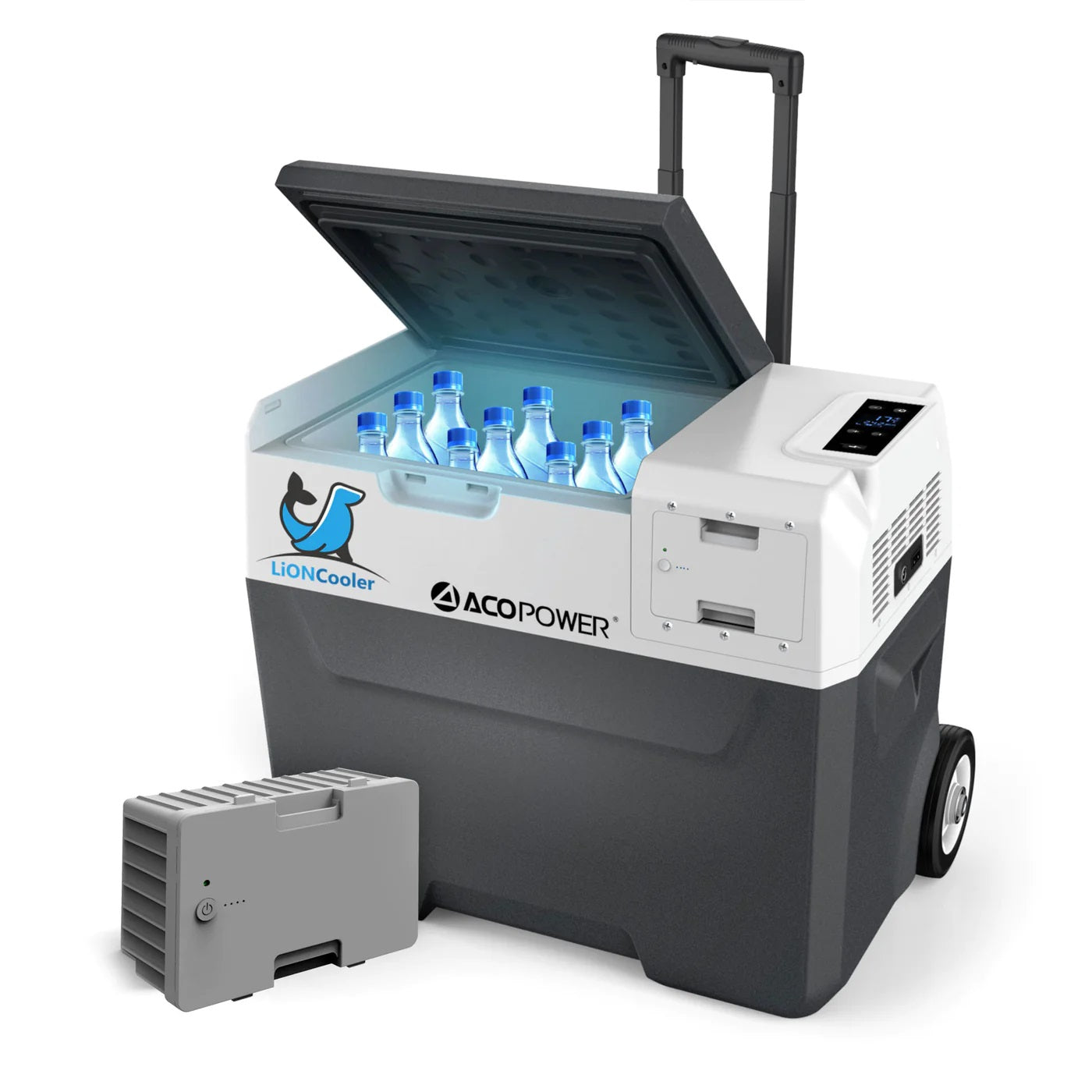 ACOPower LiONCooler X40A Portable Solar Fridge/Freezer + Extra Backup ...