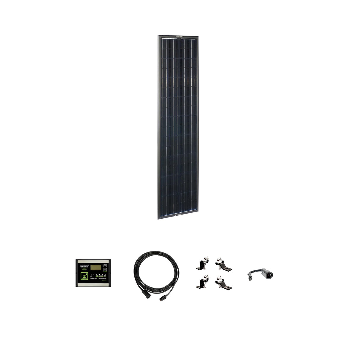 Zamp Solar Airstream OBSIDIAN® SERIES 90 Watt Solar Prep Complete Kit ...