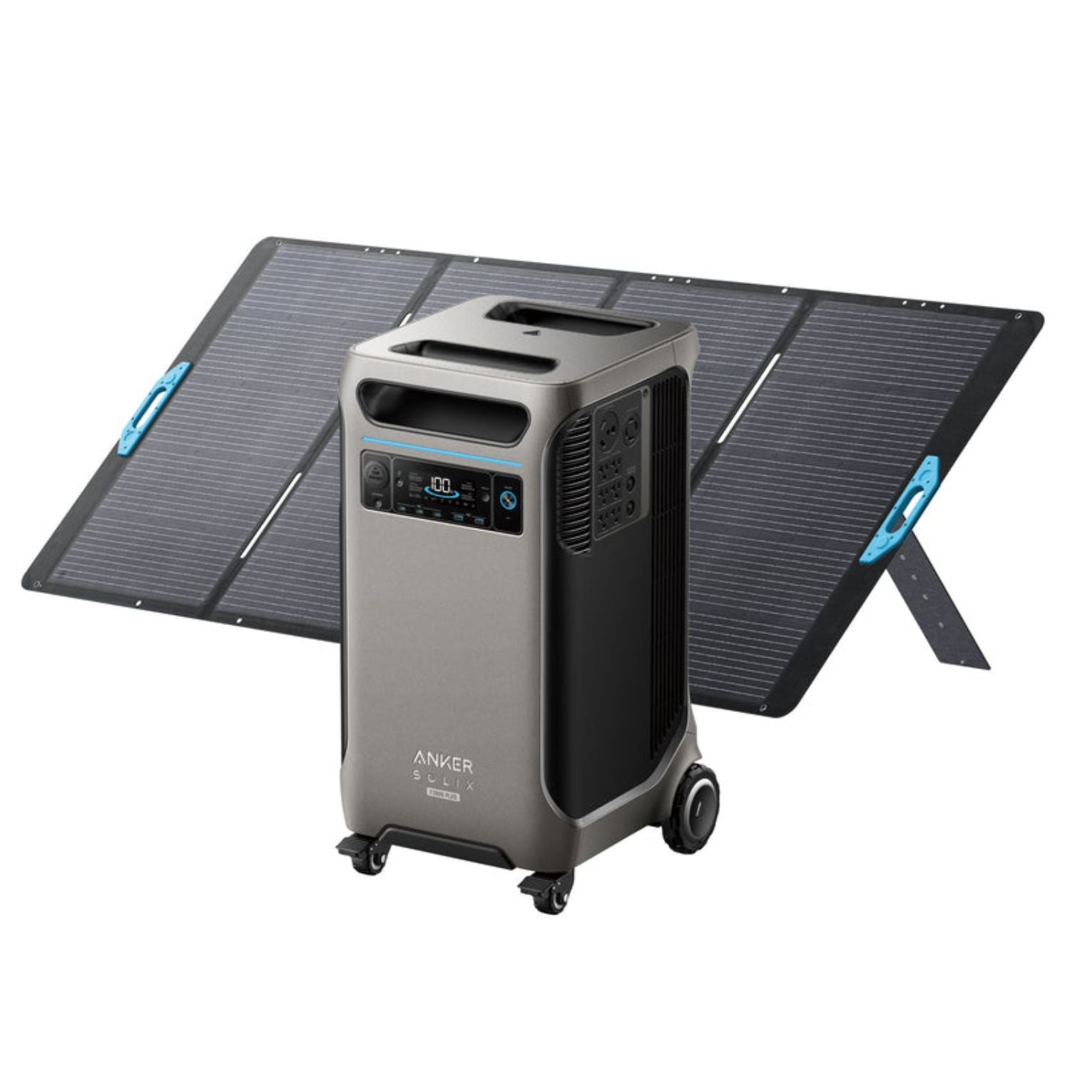 Anker SOLIX F3800 Plus With 400W Portable Solar Panel | Outbound Power