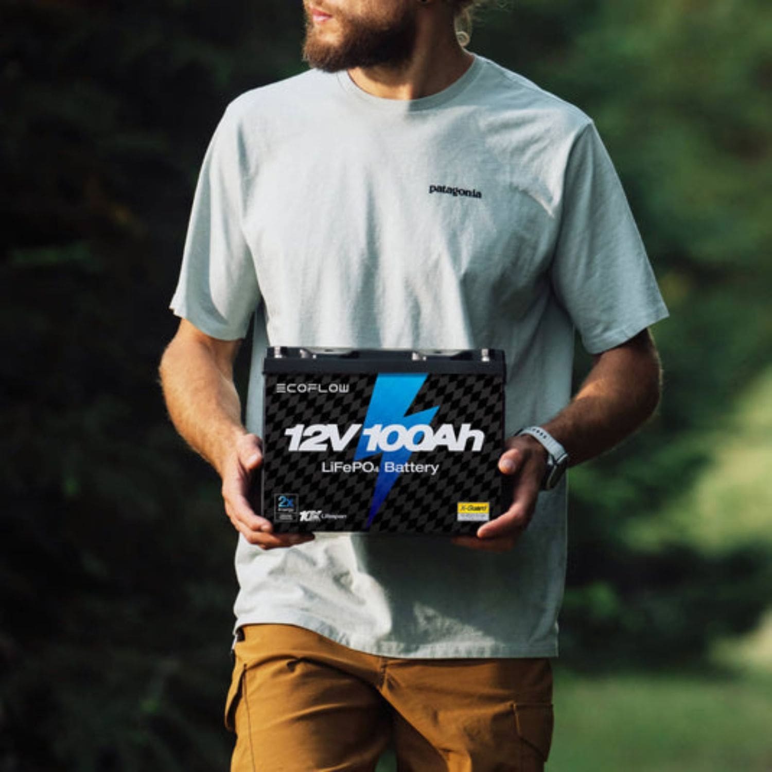 EcoFlow Lithium 12V 100Ah Deep Cycle LiFePO4 Battery | Outbound Power