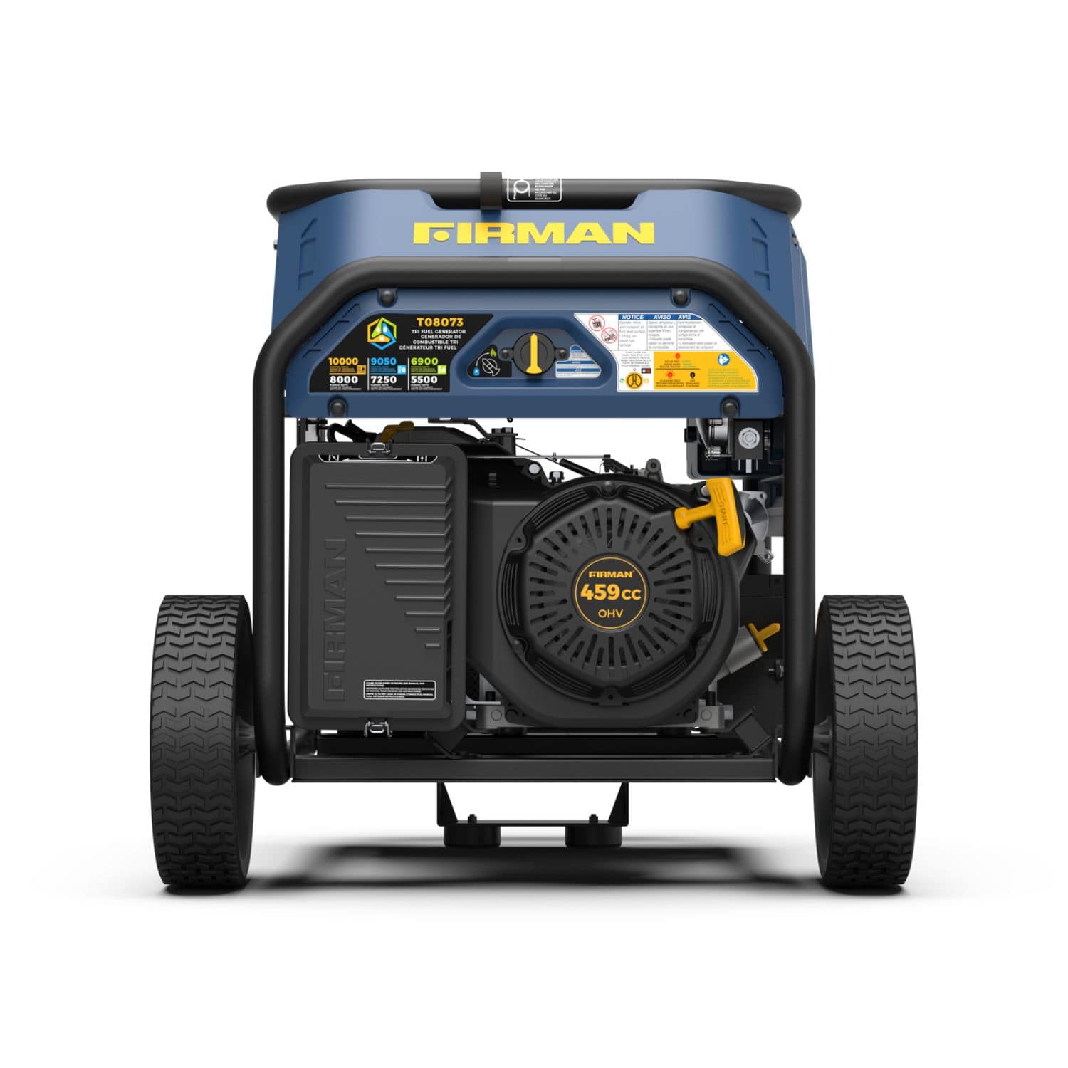 Firman T08073 Tri-Fuel 8000W/10000W Portable Generator | Electric Star ...