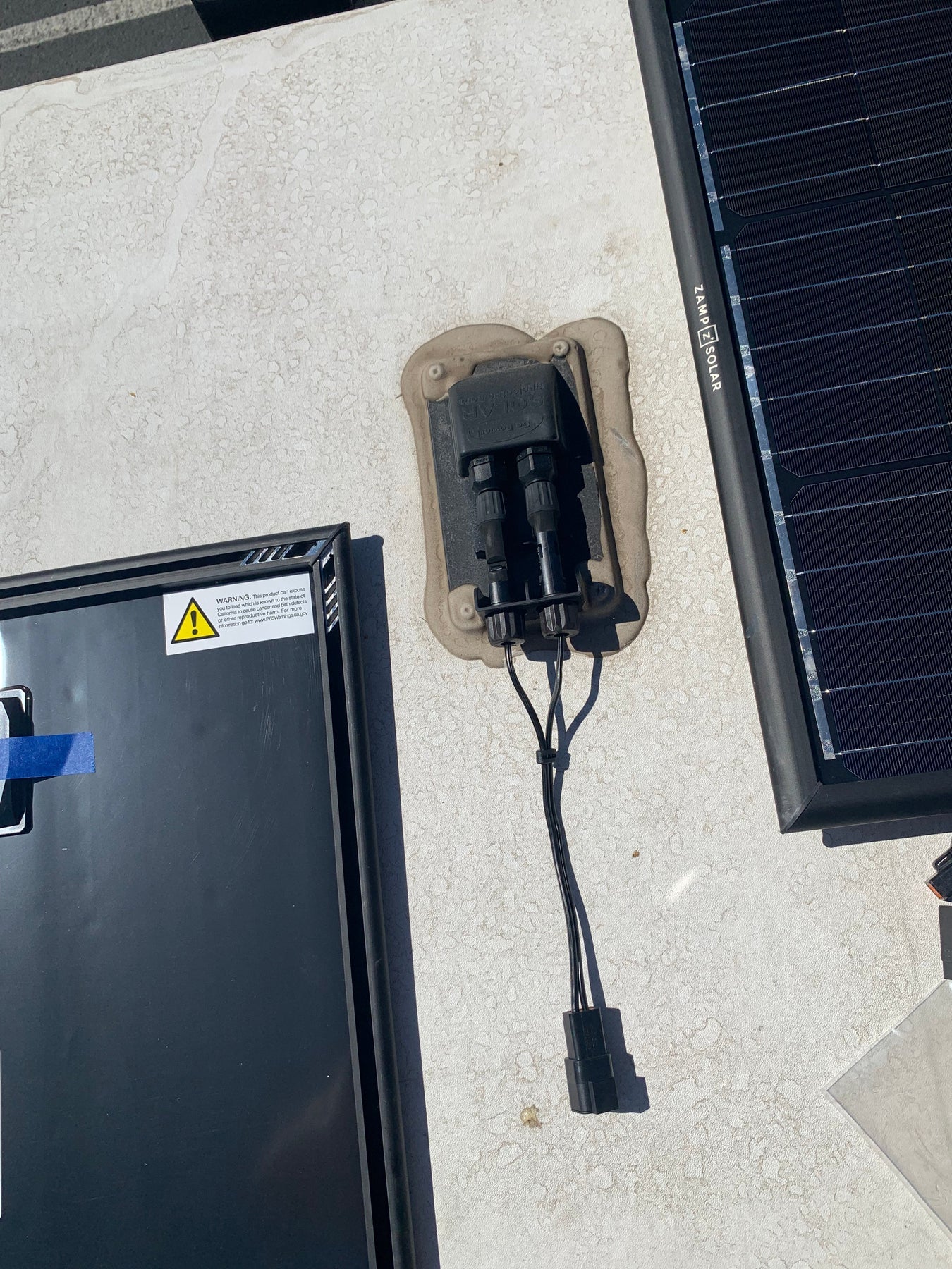 Zamp Solar Forest River 100 Watt Solar Prep Complete Kit (Adapts to MC ...