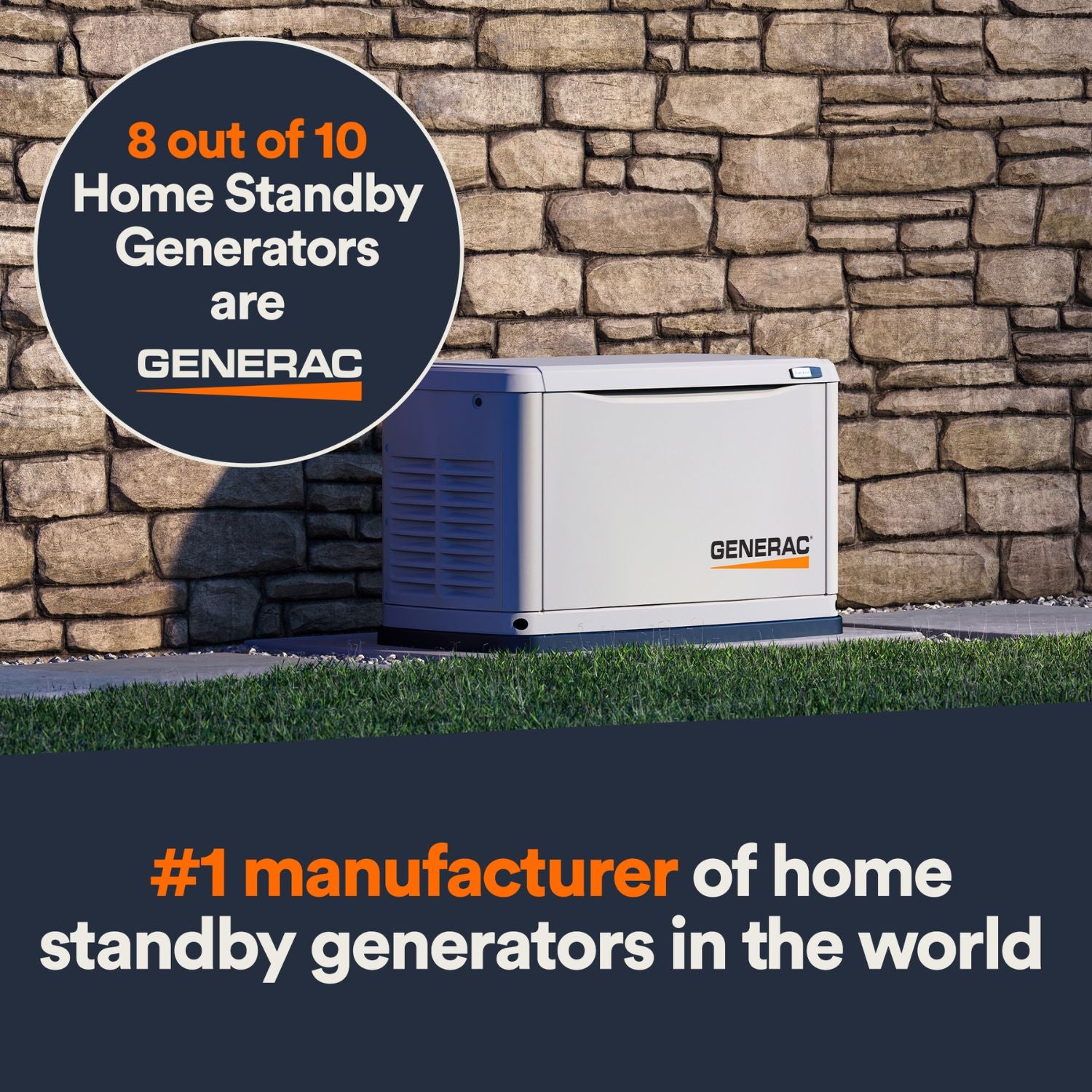 Generac Guardian® 20kW Aluminum Home Standby Generator | Air-Cooled ...