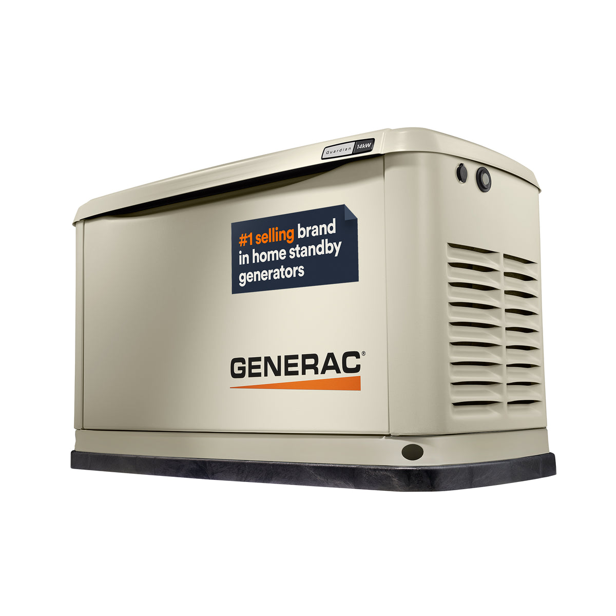 Generac Guardian® 14kW Aluminum Home Standby Generator With Transfer S ...