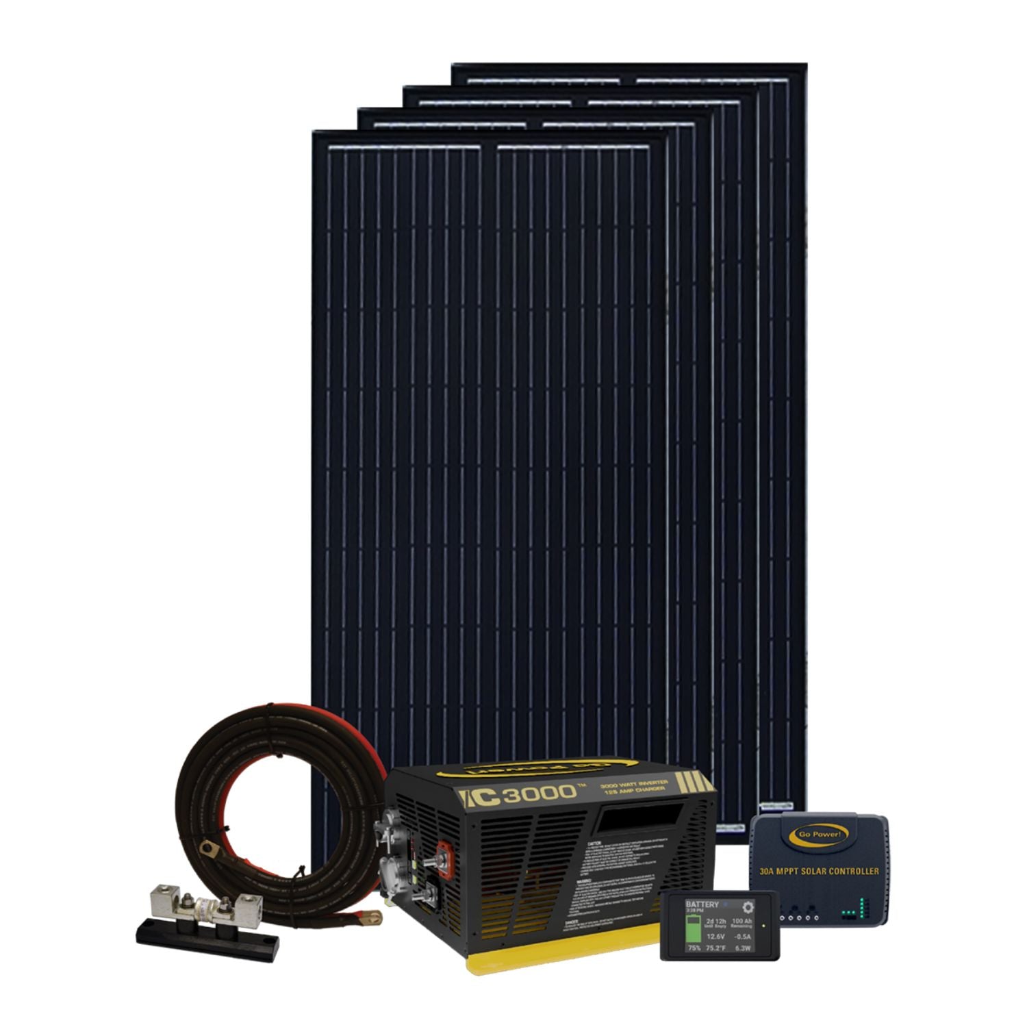 Go Power! Powertrak™ 800W Solar Charging System | Outbound Power