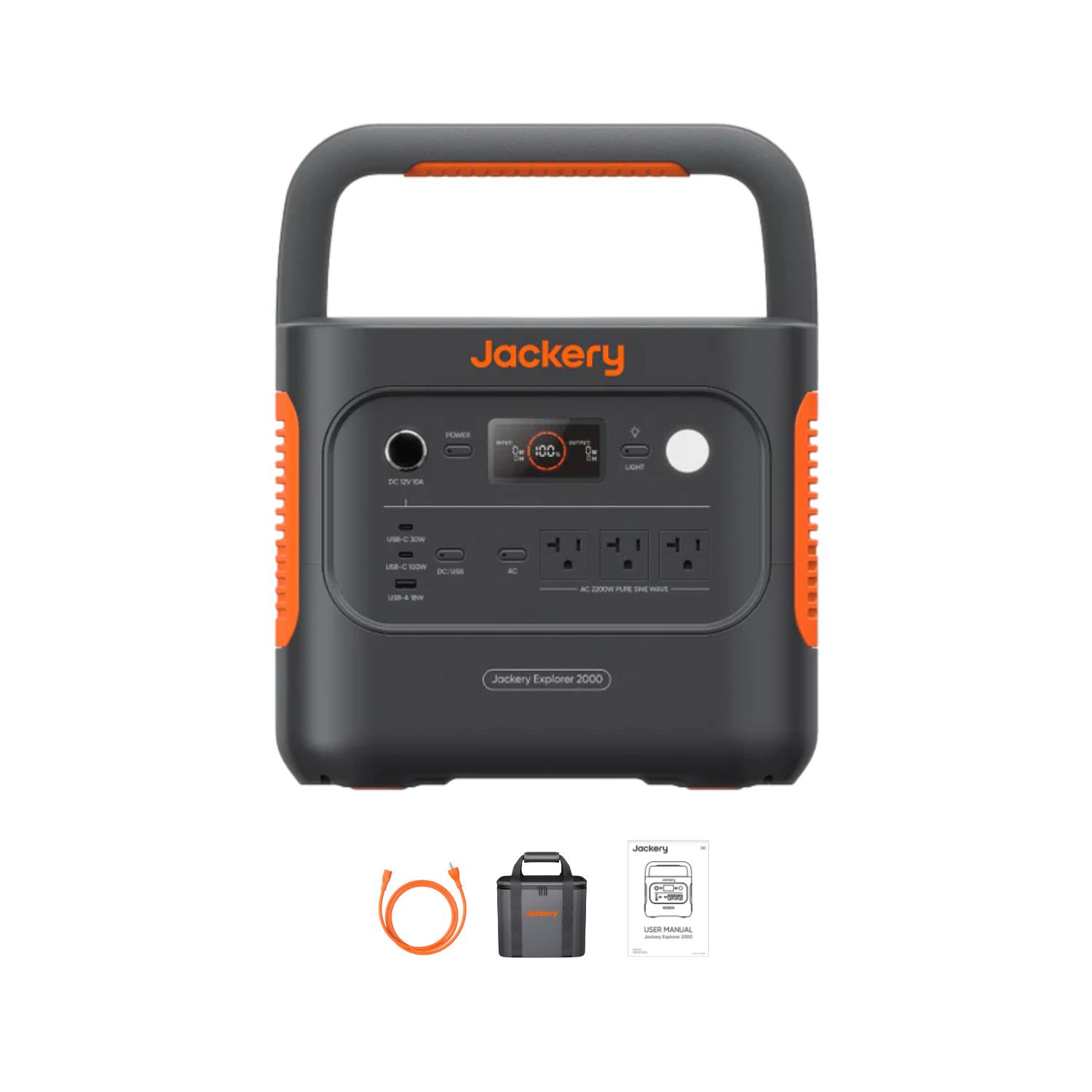 Jackery Explorer 2000 v2 Portable Power Station | 2042Wh | 2200W | 400 ...