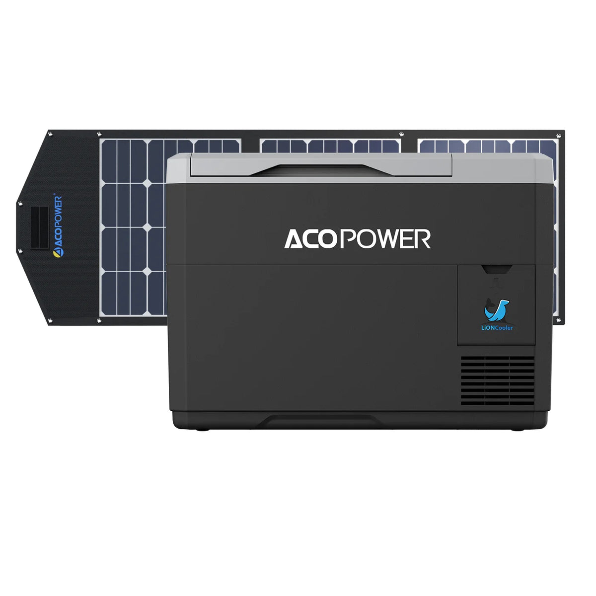 ACOpower LiONCooler X50A Combo, Portable Solar Fridge/Freezer & 90W ...