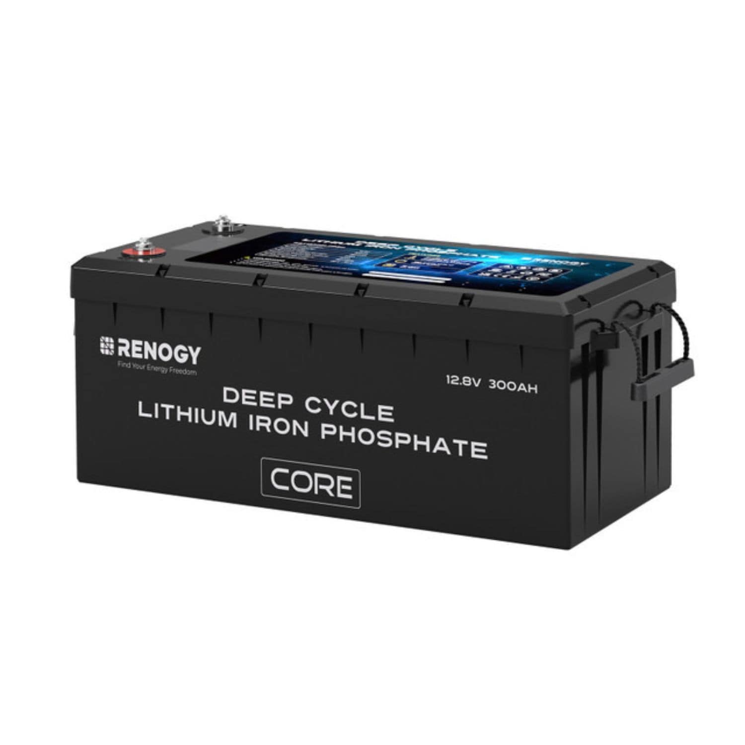 Renogy 12V 300Ah Core Series Deep Cycle Lithium Iron Phosphate Battery ...