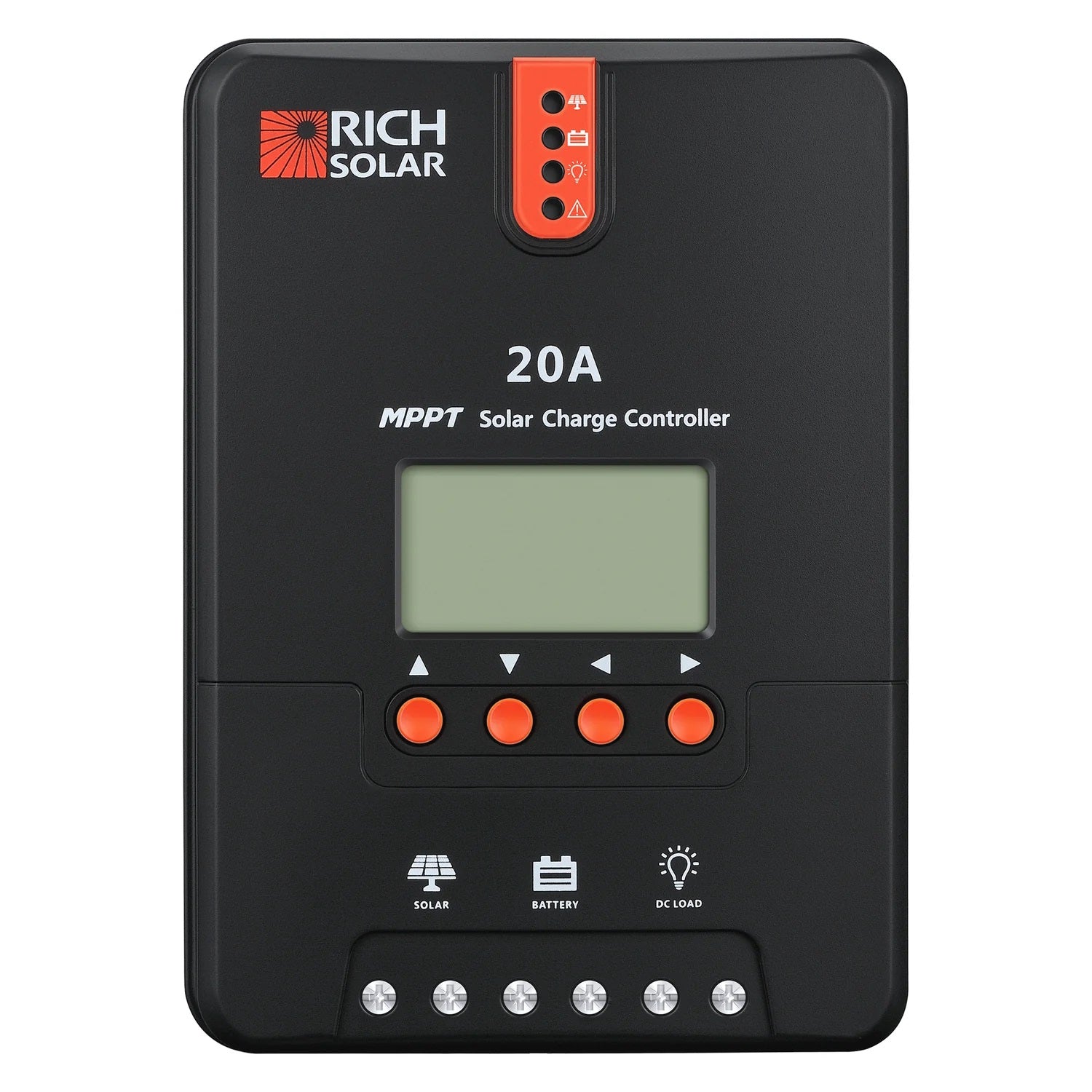 Rich Solar 20 Amp MPPT Solar Charge Controller | Outbound Power
