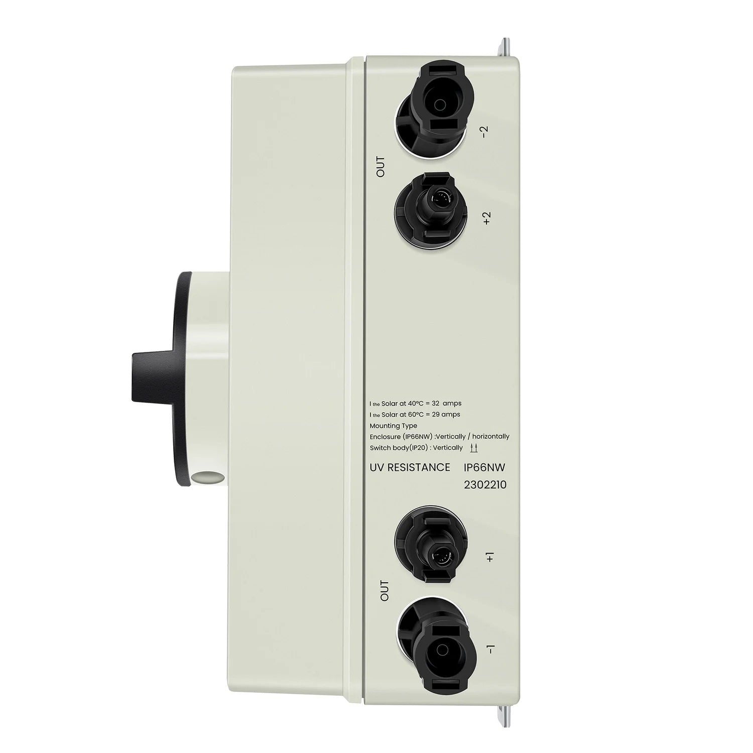 Rich Solar Solar PV DC Quick Disconnect Switch 1500V 55 Amps | Outbound ...