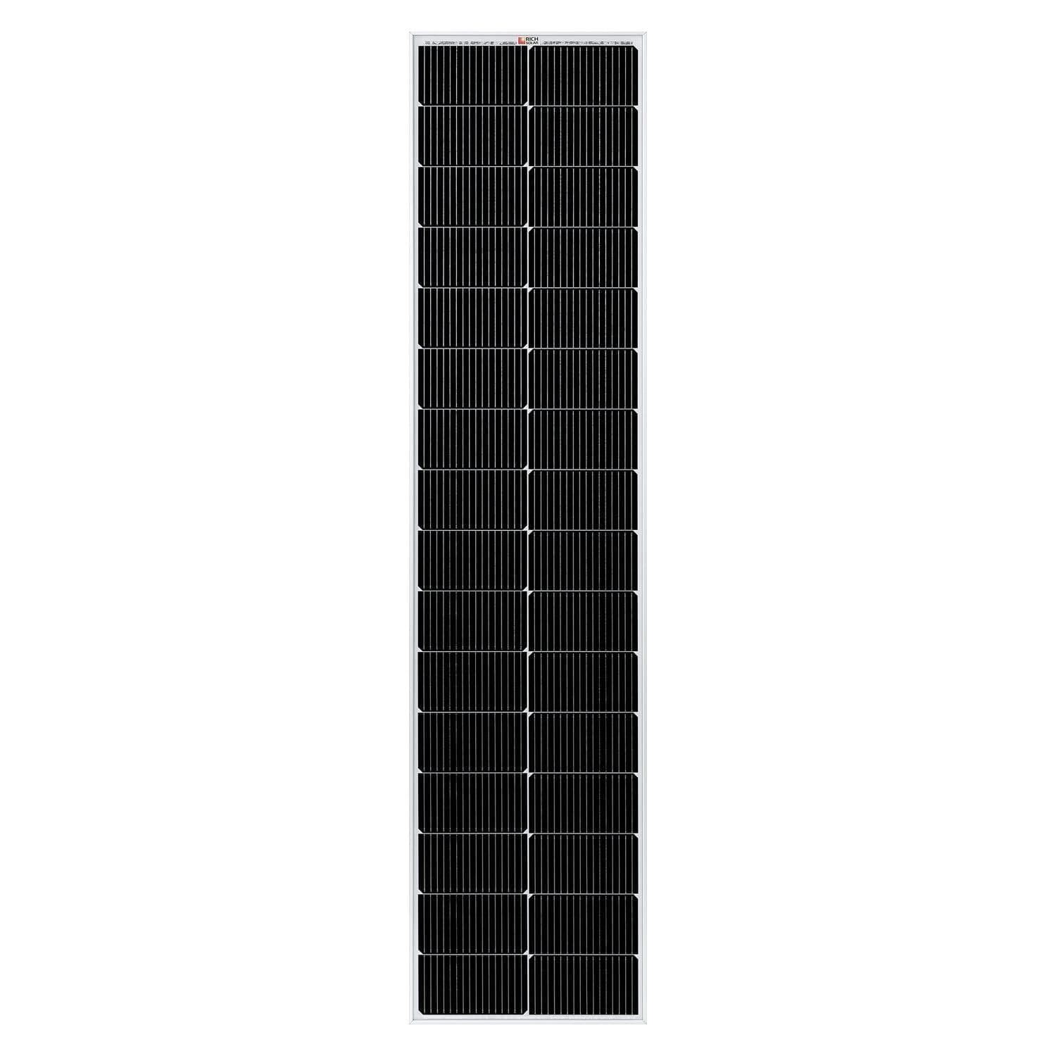 Rich Solar MEGA 130 Watt Slim Solar Panel | Outbound Power