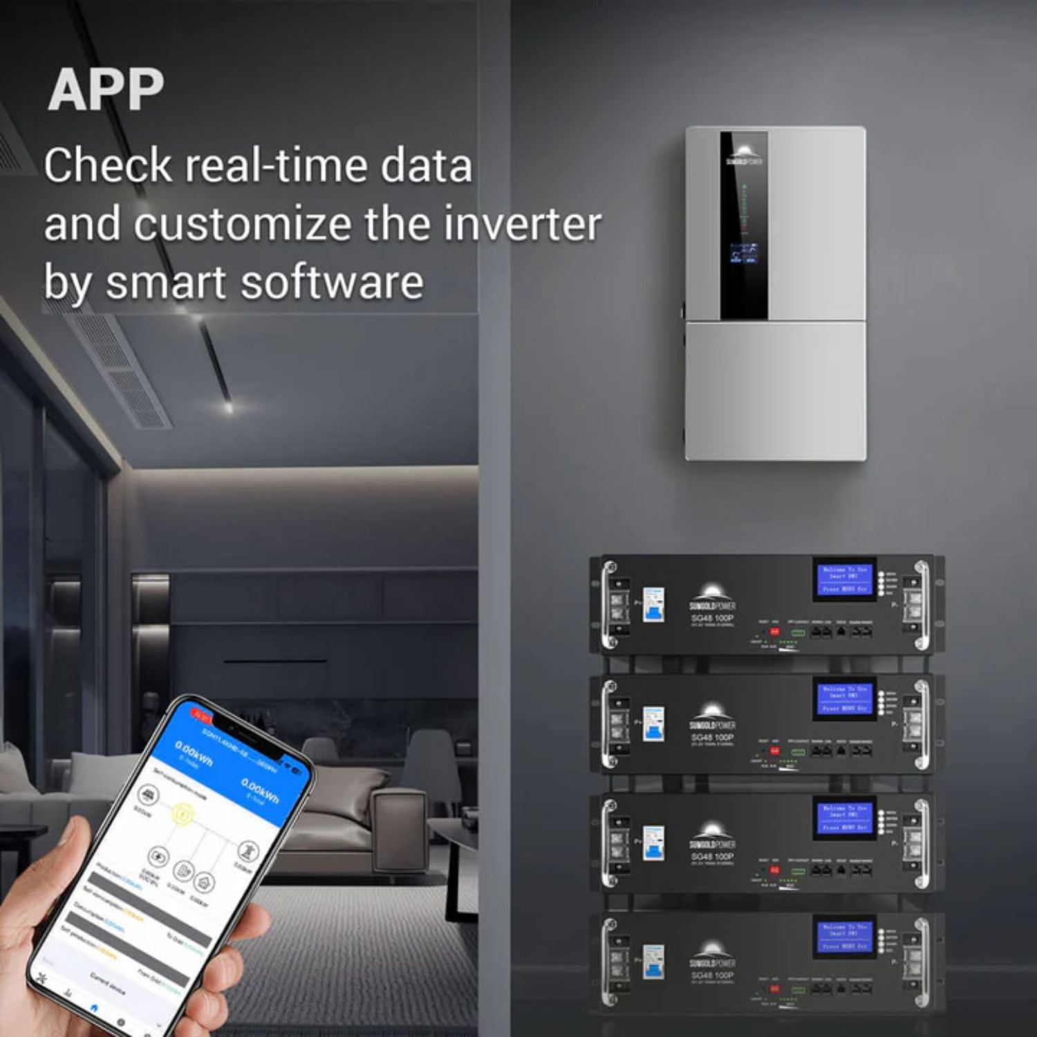 SunGold Power 11.4KW 48V Split Phase Hybrid Inverter | Outbound Power