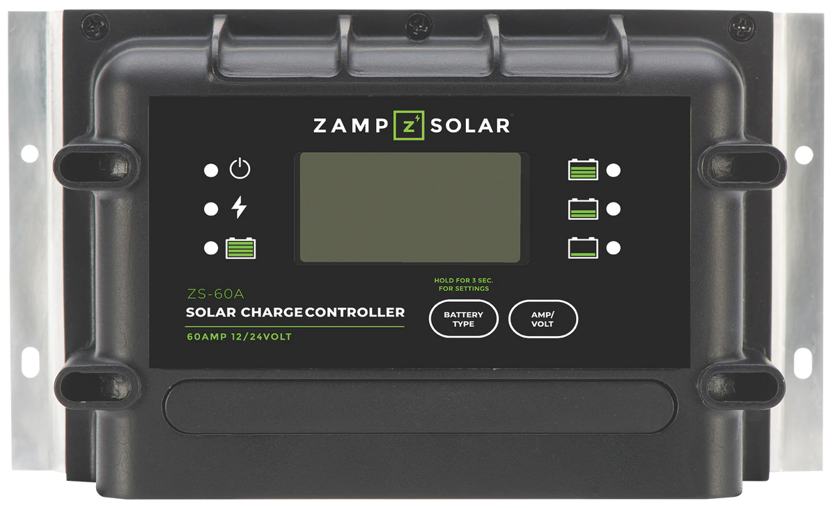 Zamp Solar 60 Amp 5-Stage PWM Charge Controller | Outbound Power