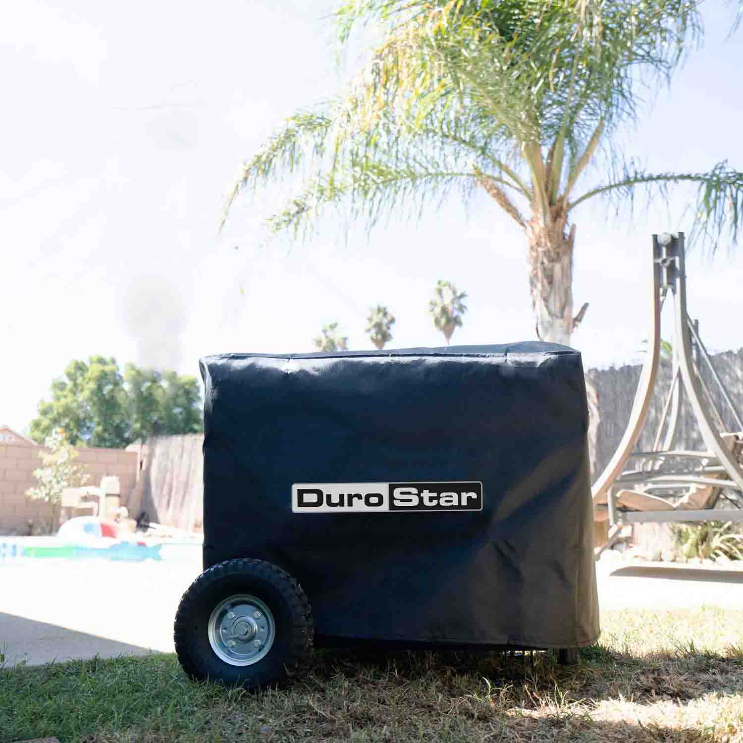 DuroStar Small Weather Resistant Portable Generator Dust Guard Cover ...