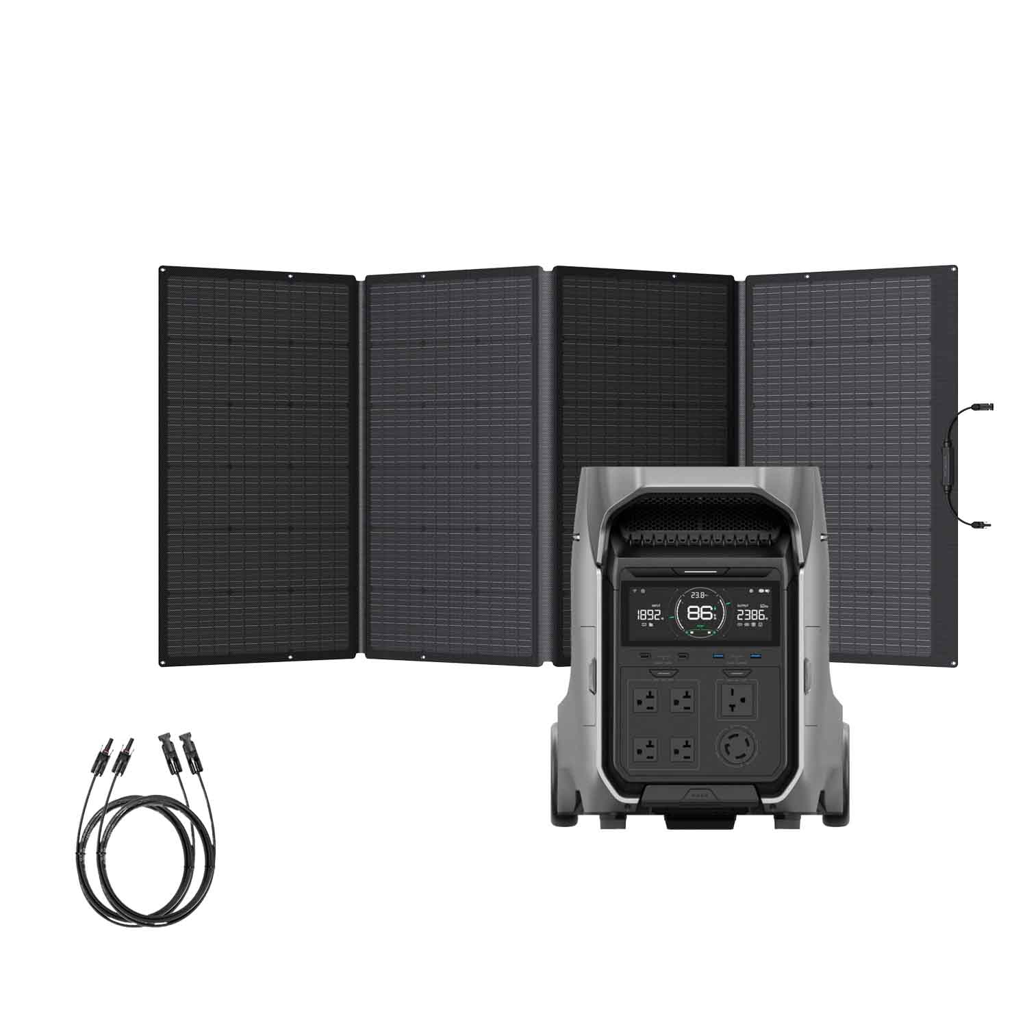 EcoFlow DELTA Pro 3 Portable Solar Kit | Outbound Power