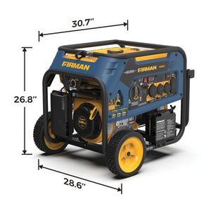 Firman T07571 Tri-Fuel 7500W/9400W Portable Generator | Electric Start ...