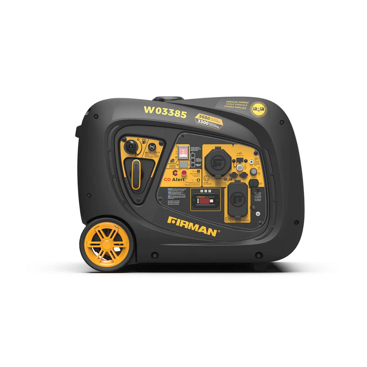 Firman W03385 Gasoline 3300W/3650W Inverter Portable Generator | Elect ...