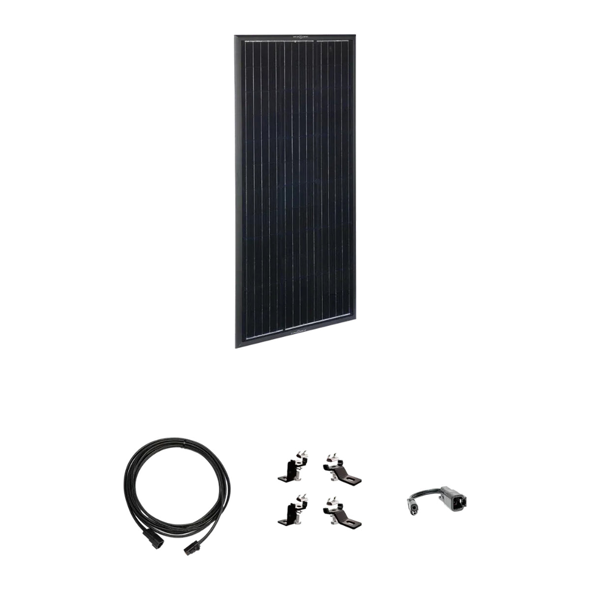 Zamp Solar AirStream OBSIDIAN® SERIES 100 Watt Solar Panel Expansion K ...