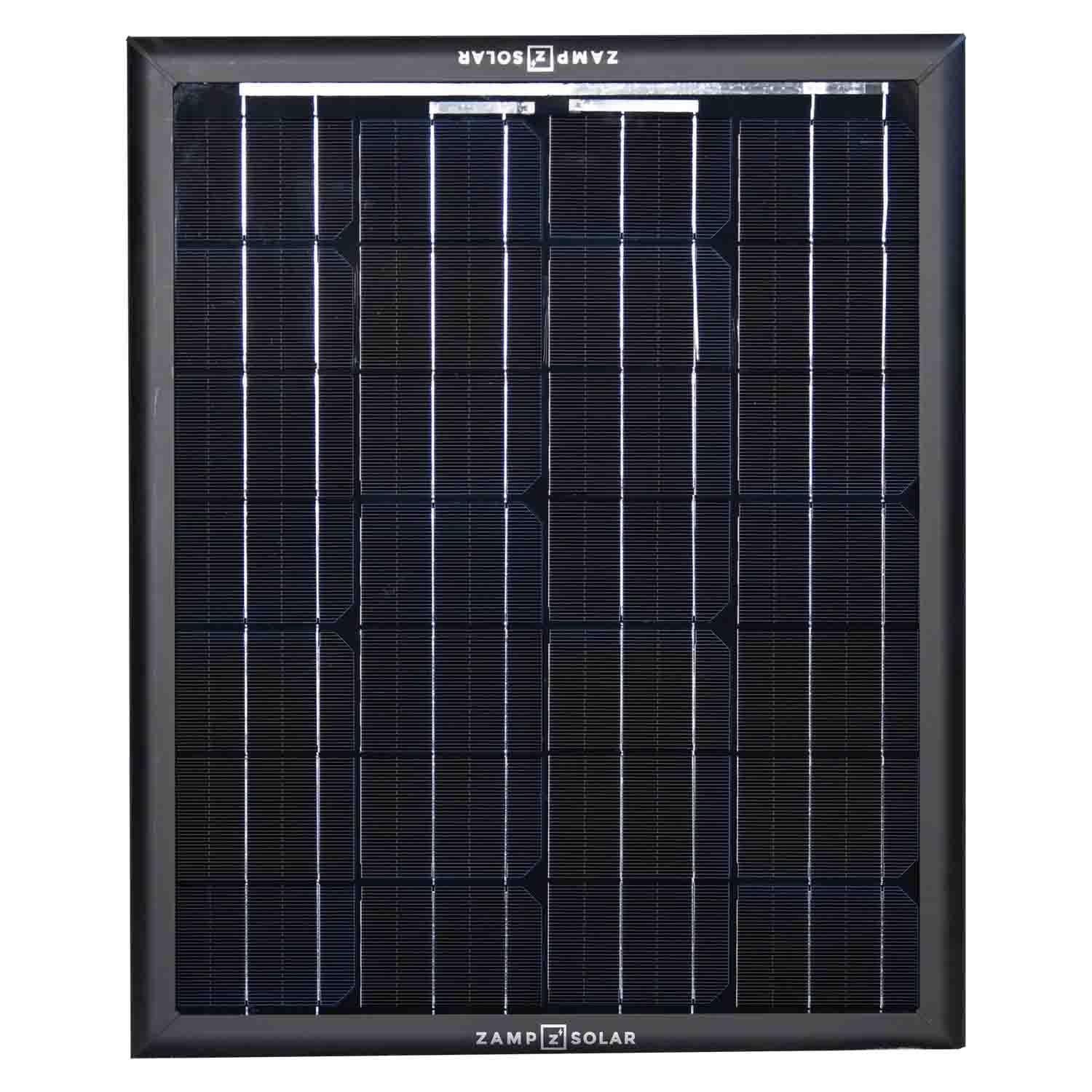 Zamp Solar OBSIDIAN® SERIES 25-Watt Trickle Charge Solar Panel Kit (Ma ...